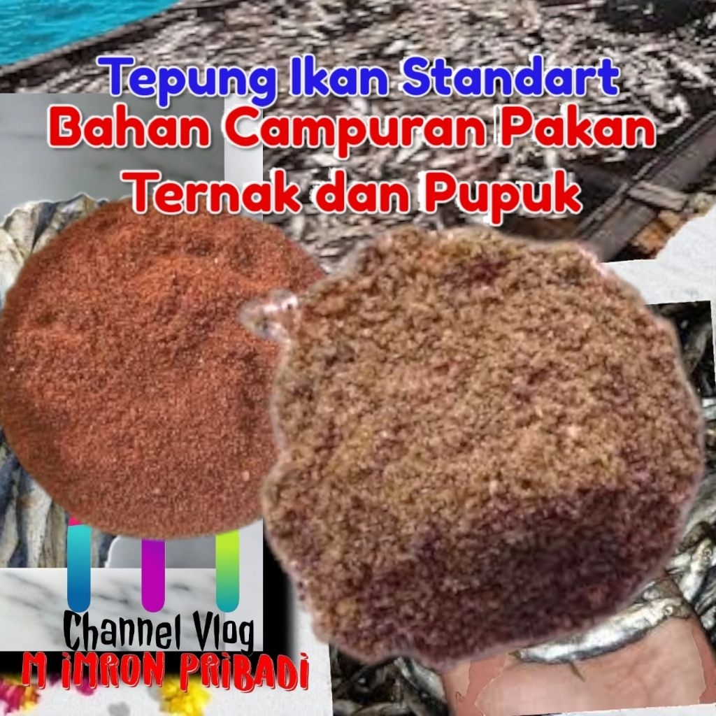 Jual IMRON PRIBADI 2 Kg TEPUNG IKAN Protein 15% ~ 25% Cocok Untuk Pakan ...