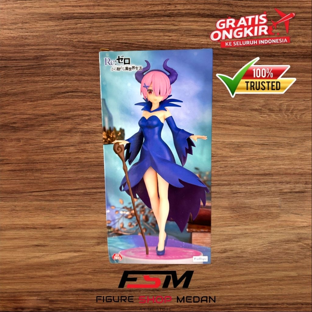 Jual ReZero Figure Ram SSS Furyu Sleeping Beauty Another Color Ver ...