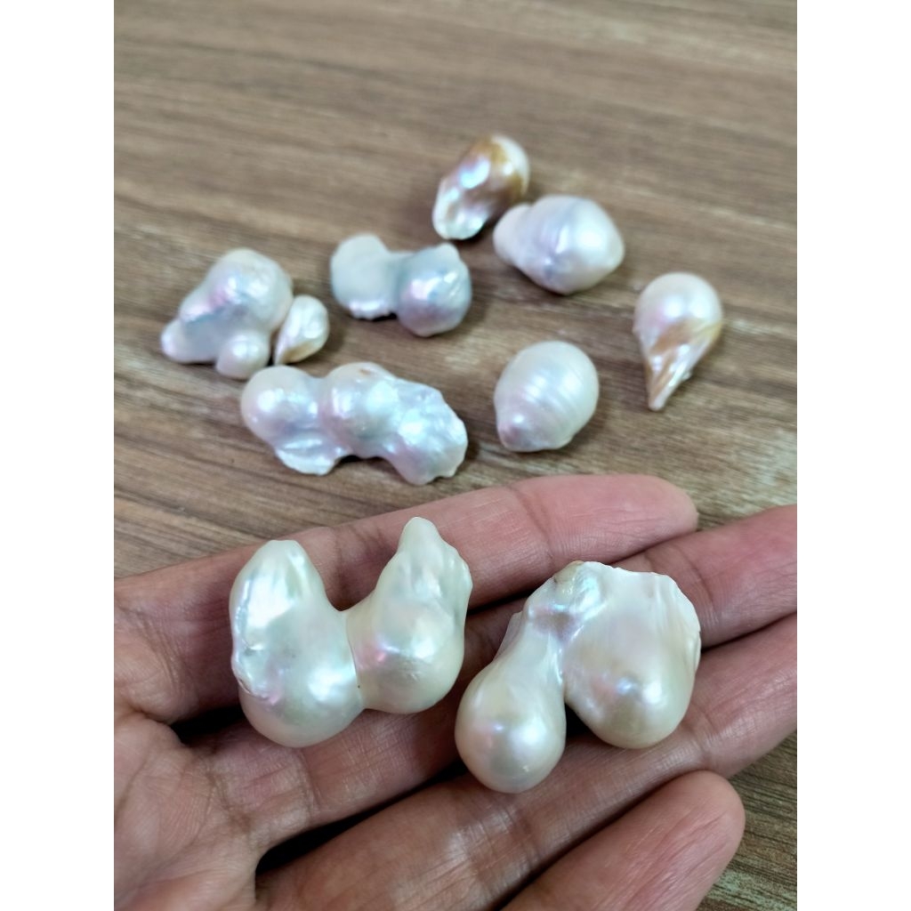 Jual Butiran Mutiara Baroque Asli | Shopee Indonesia