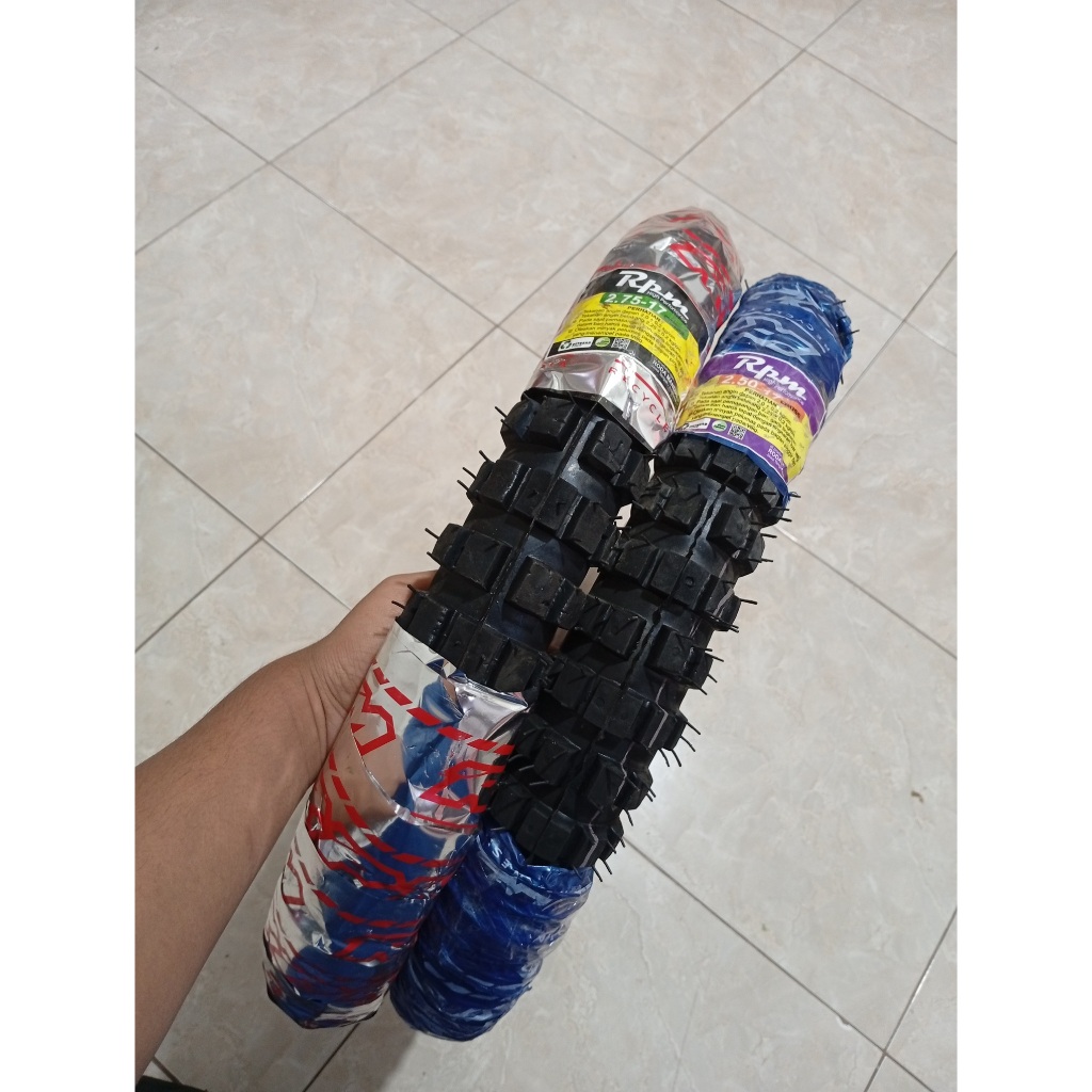 Jual ban cross ukuran 250 ring 17 & 275 ring 17 cocok untuk supra revo ...
