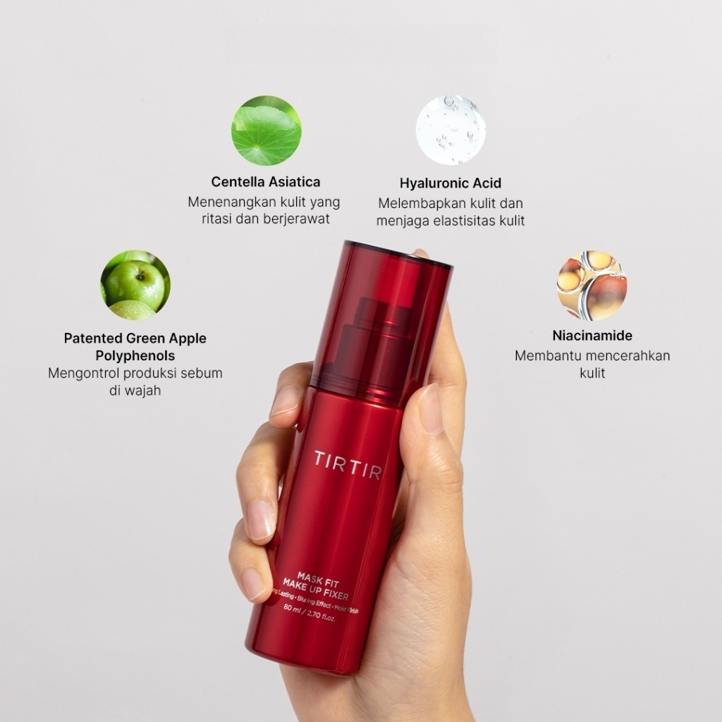 Jual TIRTIR Makeup Fixing Spray - Lock Makeup 24 Jam Tahan Lama, Anti ...