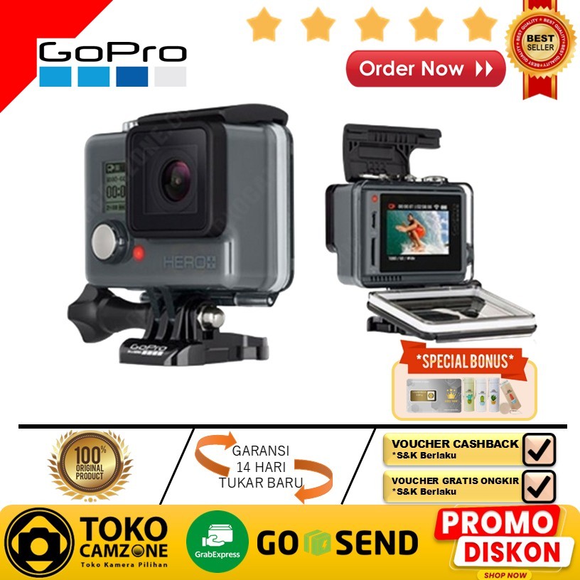 Jual GoPro HERO + LCD Action Kamera | Shopee Indonesia