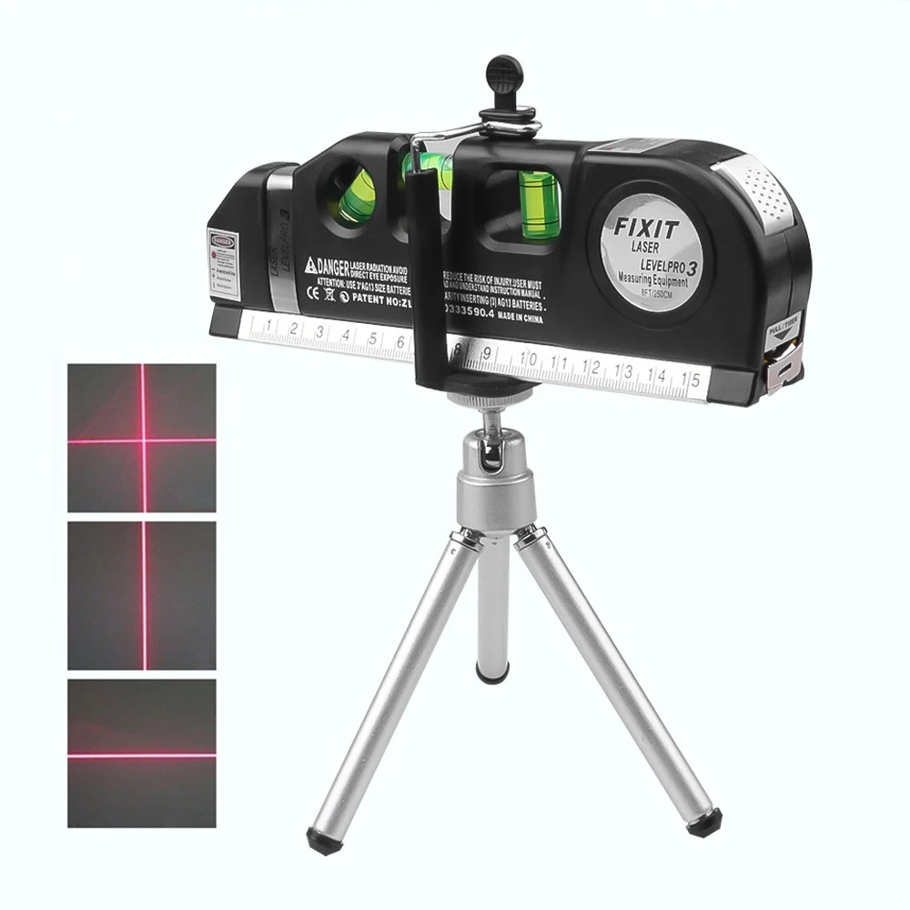 Jual Fixit Level Penggaris Laser Waterpass dan Meteran Laser Pengukur ...
