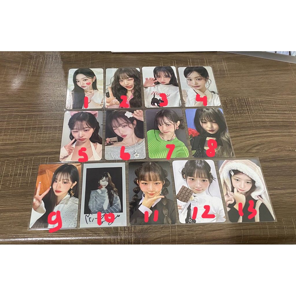 Jual (WAJIB CO PACK) Photocard Official Ive Wonyoung Amuse SG25 Sense ...