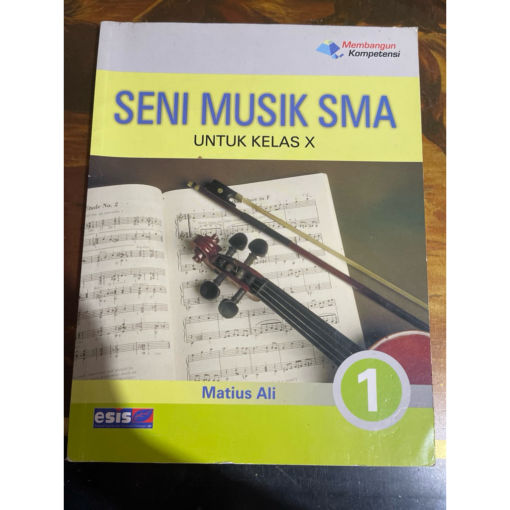 Jual SENI MUSIK SMA untuk Kelas X / SMA 1 ( MATIUS ALI) | Shopee Indonesia