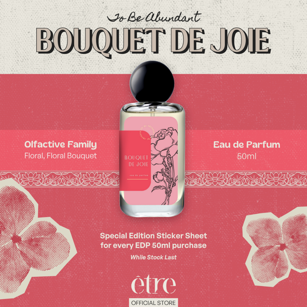 Jual Etre Parfums - Bouquet de Joie - Eau de Parfum (50ml) | Shopee ...