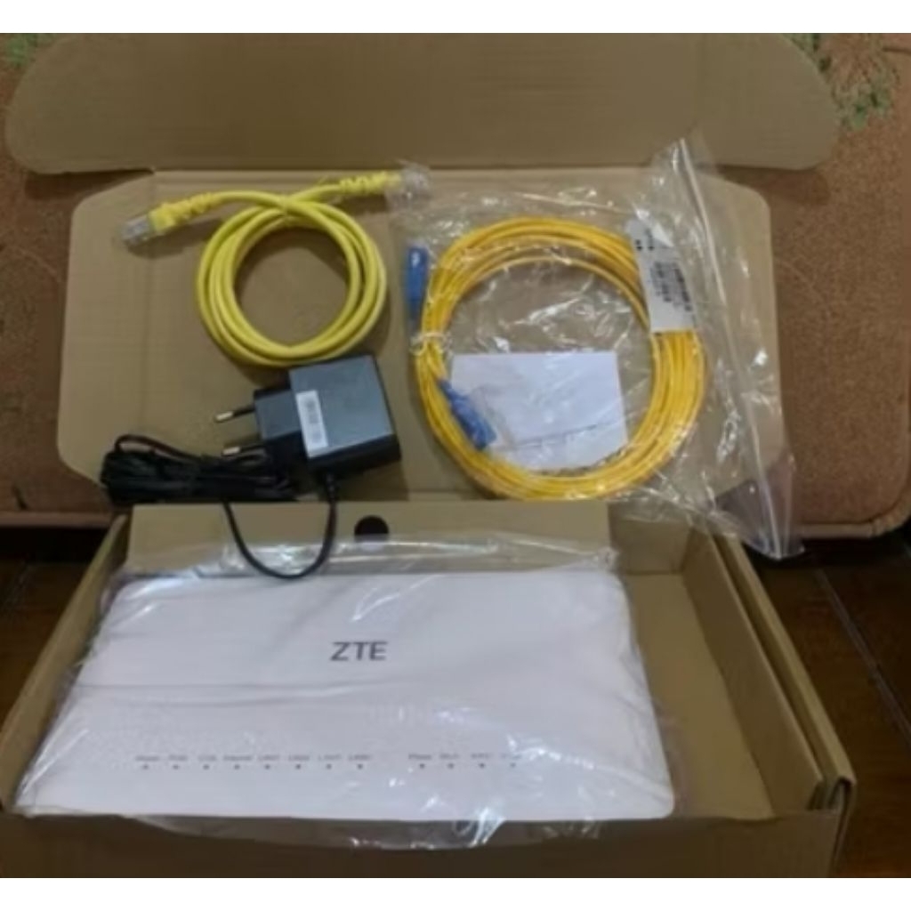 Jual ROUTER ZTE F670L FUL KOMPLIT | Shopee Indonesia