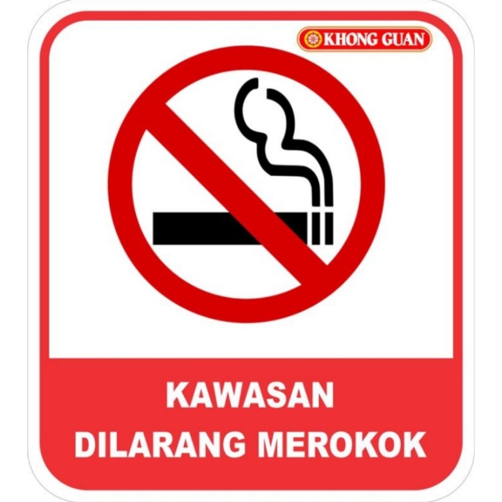 Jual stiker/plang/petunjuk arah nama sekolah atau merek toko dengan ...