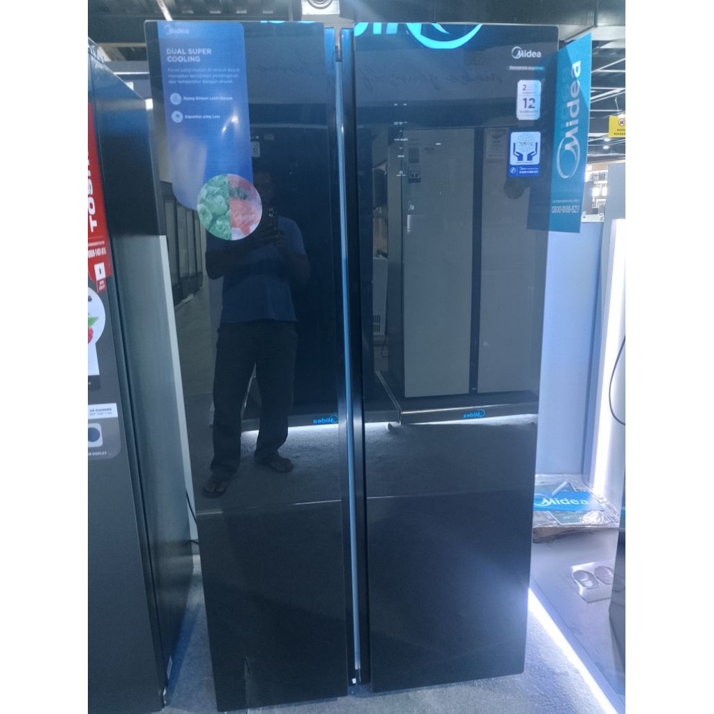 Jual Midea Kulkas Side by Side 548L MDRS712FIE63BID / MDRS 712FIE63-BID ...