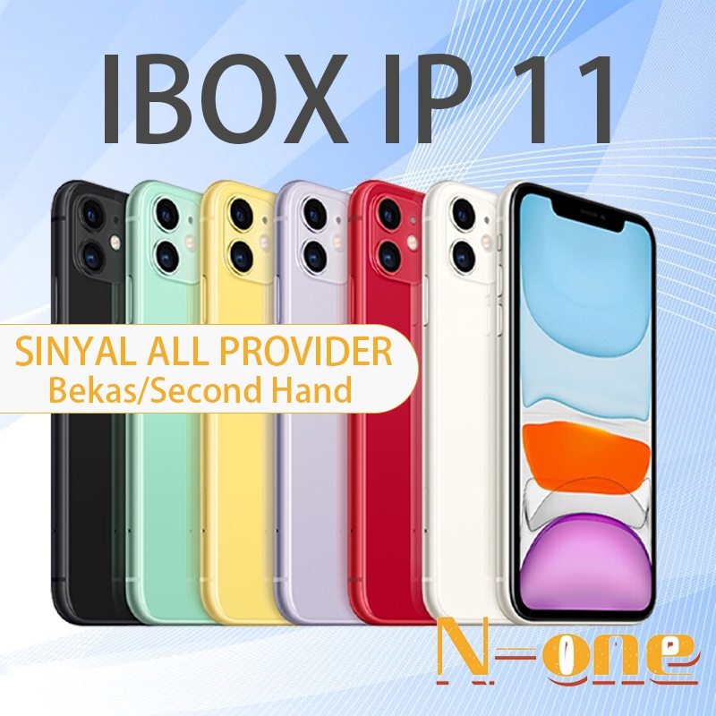 Jual IBOX IP 11 128GB/64GB GOOD CONDITIONS FULLSET MULUS SECOND | Shopee Indonesia