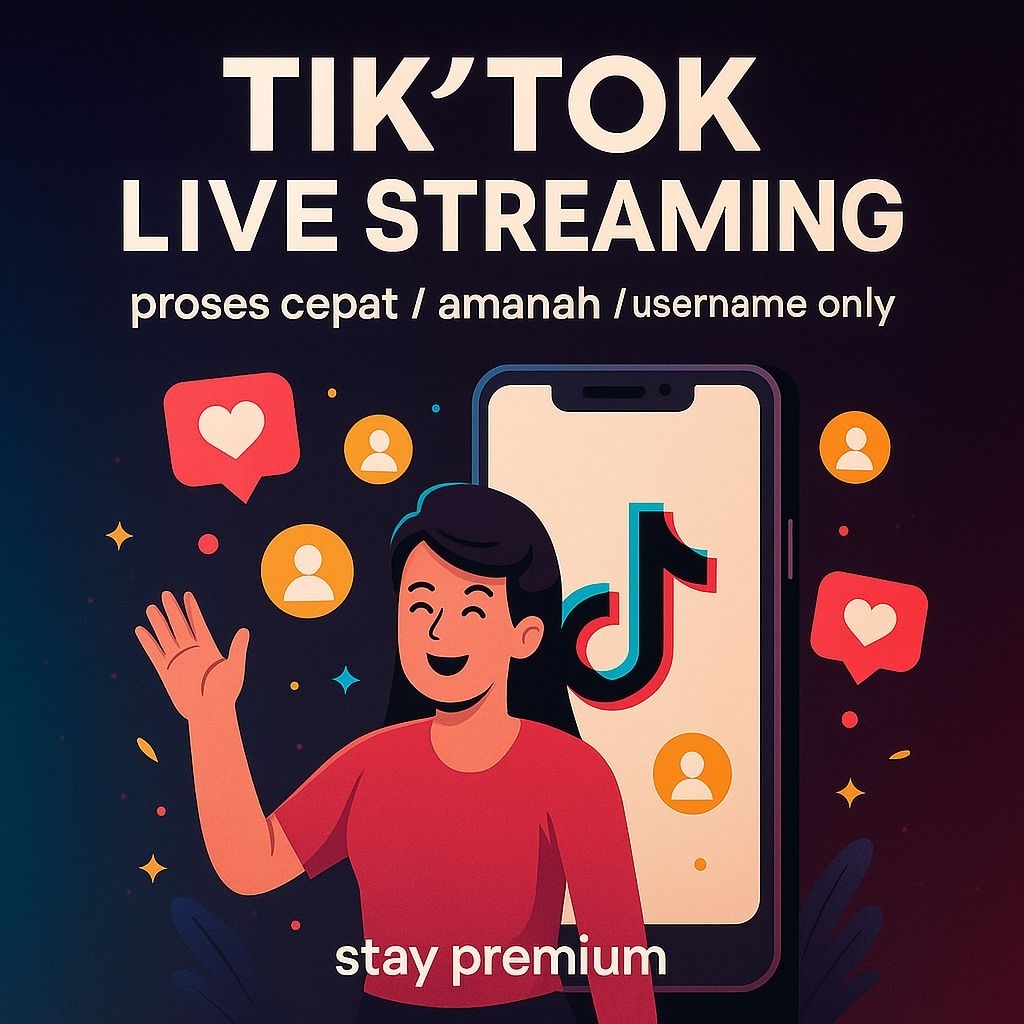 Jual Tik tok live streaming / tambah penonton saat live tik tok | Shopee Indonesia