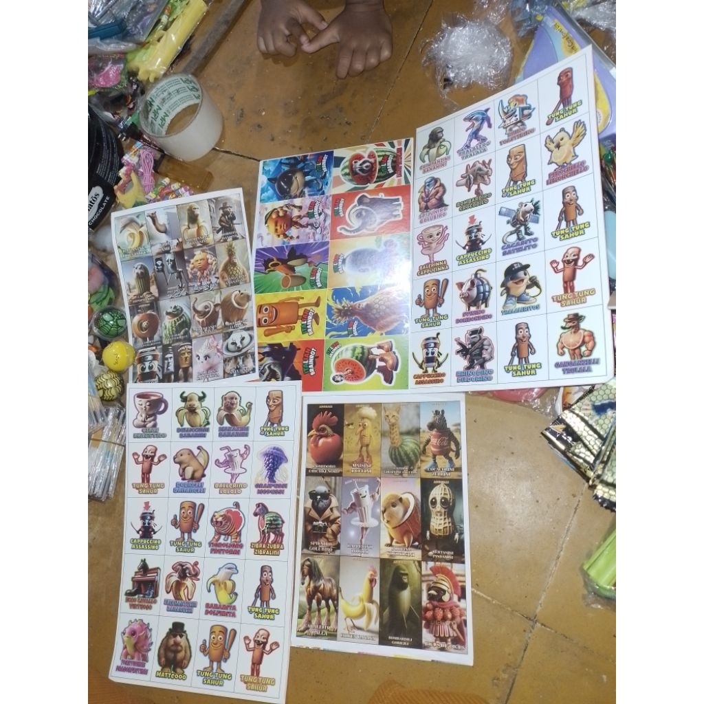 Jual 1 LBR STIKER ANOMALI(RANDOM) | Shopee Indonesia