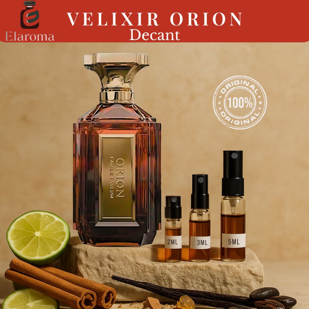 Jual Decant parfum Velixir Orion Orignal 100% | Shopee Indonesia