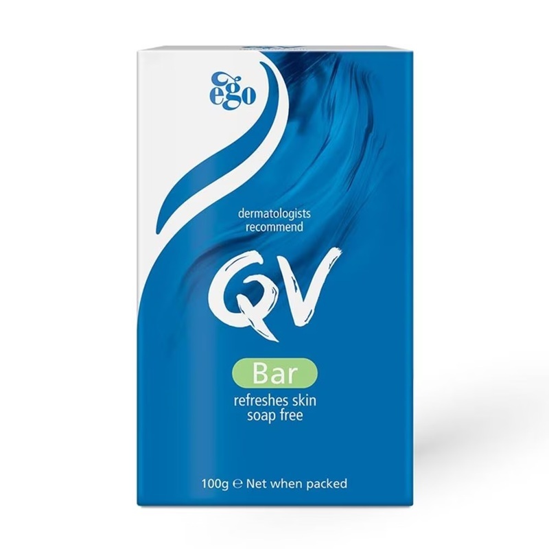 Jual Ego QV Soap Bar For Face & Body Cleanser (For Dry + Sensitive ...