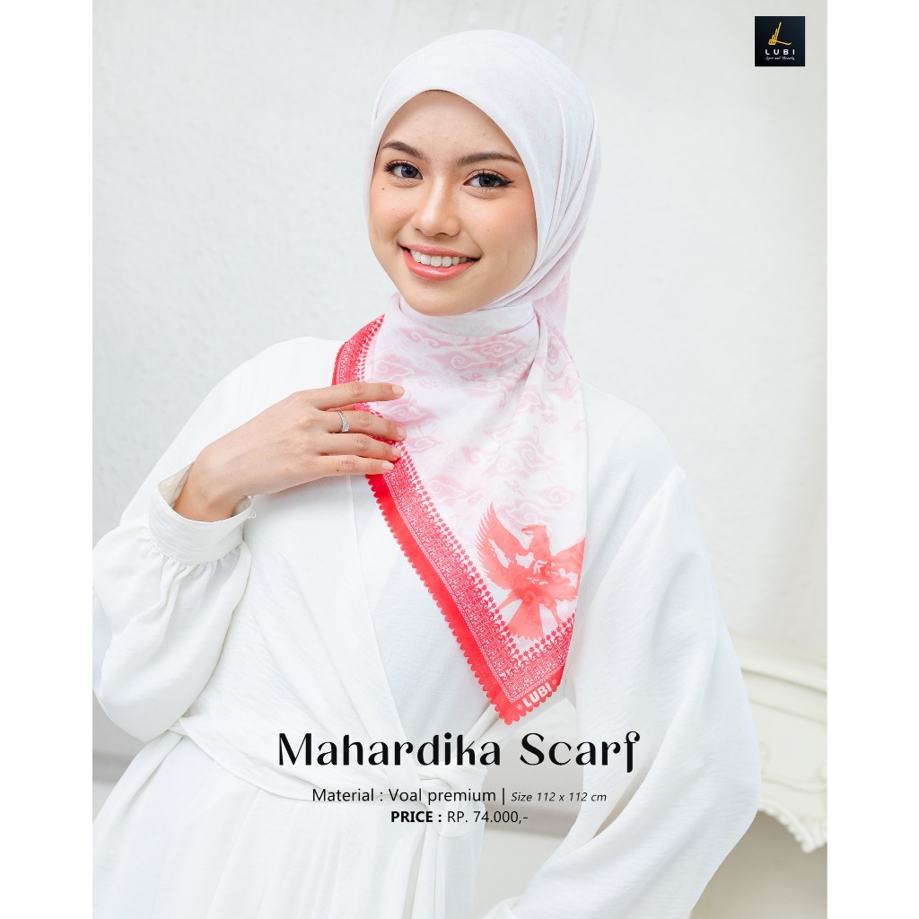 Jual Lubi Hijab Terbaru 2025 MAHARDIKA SCARF Hijab Segiempat Voal ...
