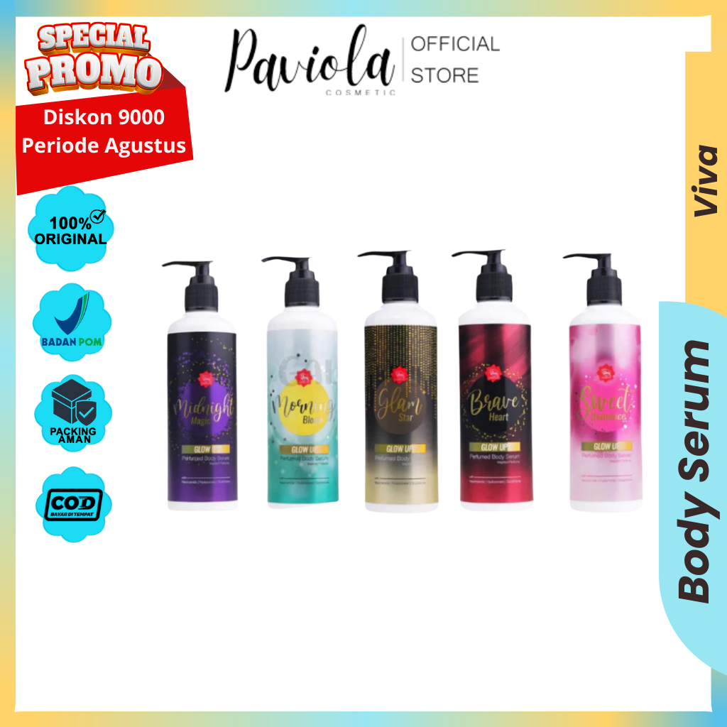 Jual Viva Body Serum Instant BRIGHTENING & GLOWING Perfumed - Paviola ...