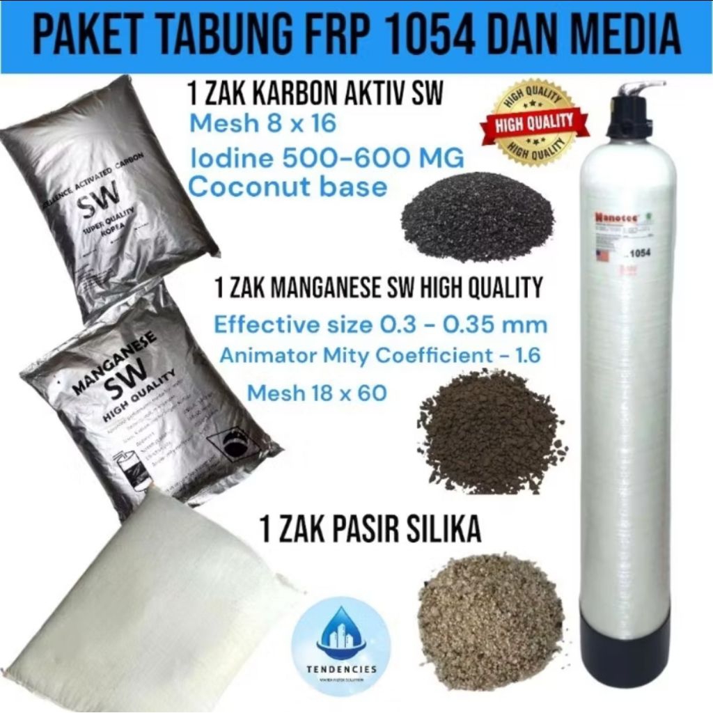 Jual Paket Tabung FRP 1054 / Paket Filter Air Tabung FRP 1054 ...