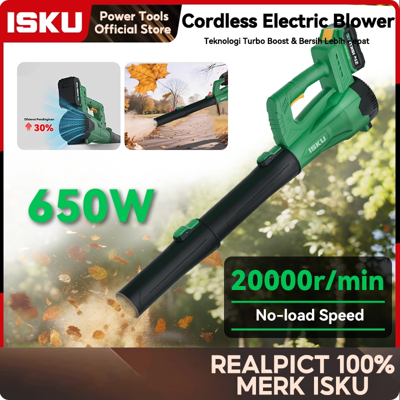 Jual ISKU 650W Mesin Blower angin Tenaga Besar Electric Blower Industr ...