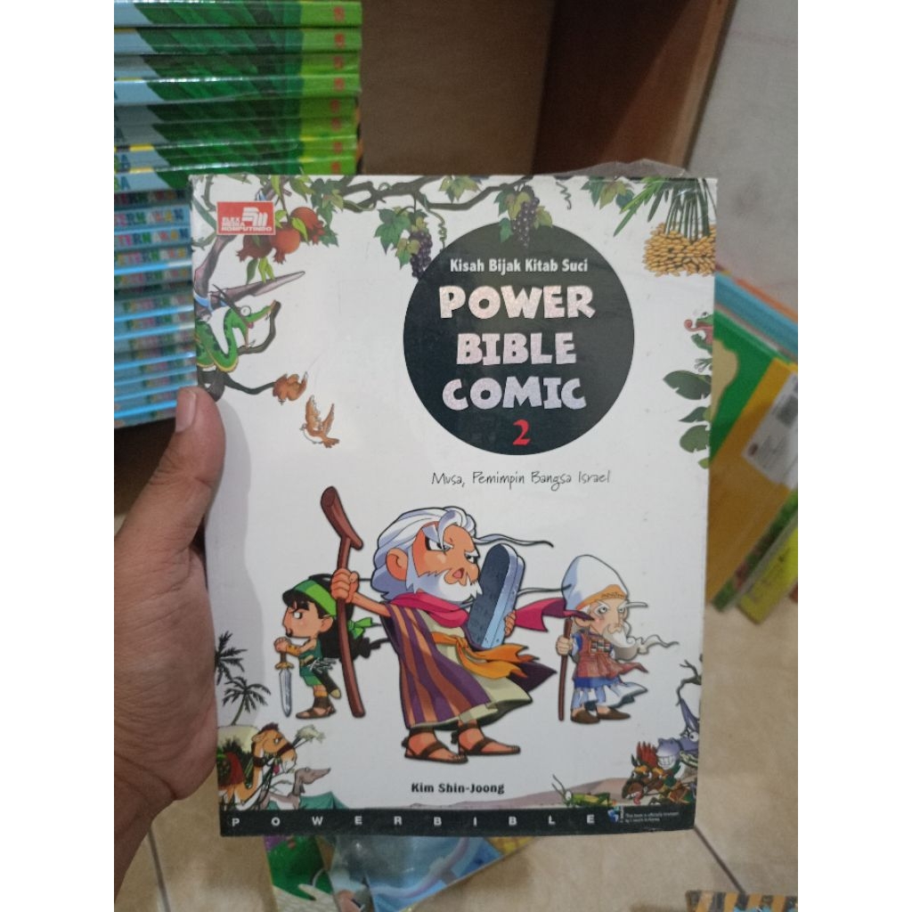Jual BUKU KISAH BIJAK KITAB SUCI POWER BIBLE COMIC 2 - Buku anak promo ...