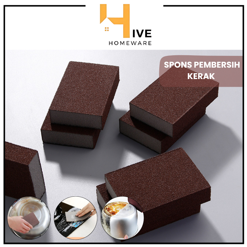 Jual HIVE Spons Pembersih Kerak Spon Nano Magic Penghilang Kerak ...