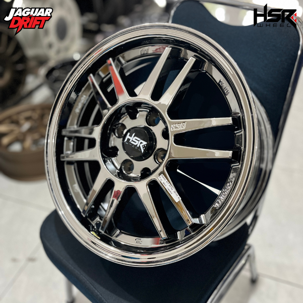 Jual Velg Hsr R16 Lubang 4 Warna Black Chrome Untuk Mobil Suzuki Fronx ...