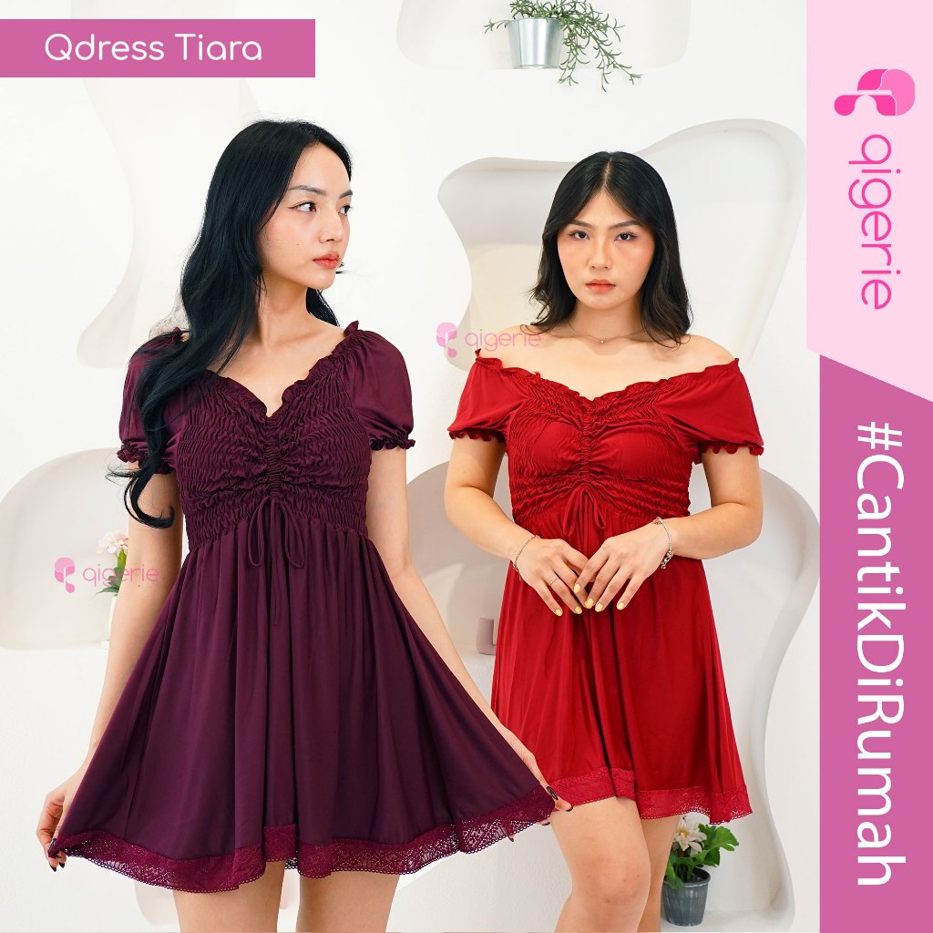 Jual TIARA QIGERIE | Gaun Tidur Dress | Daster Kekinian | Baju Tidur ...