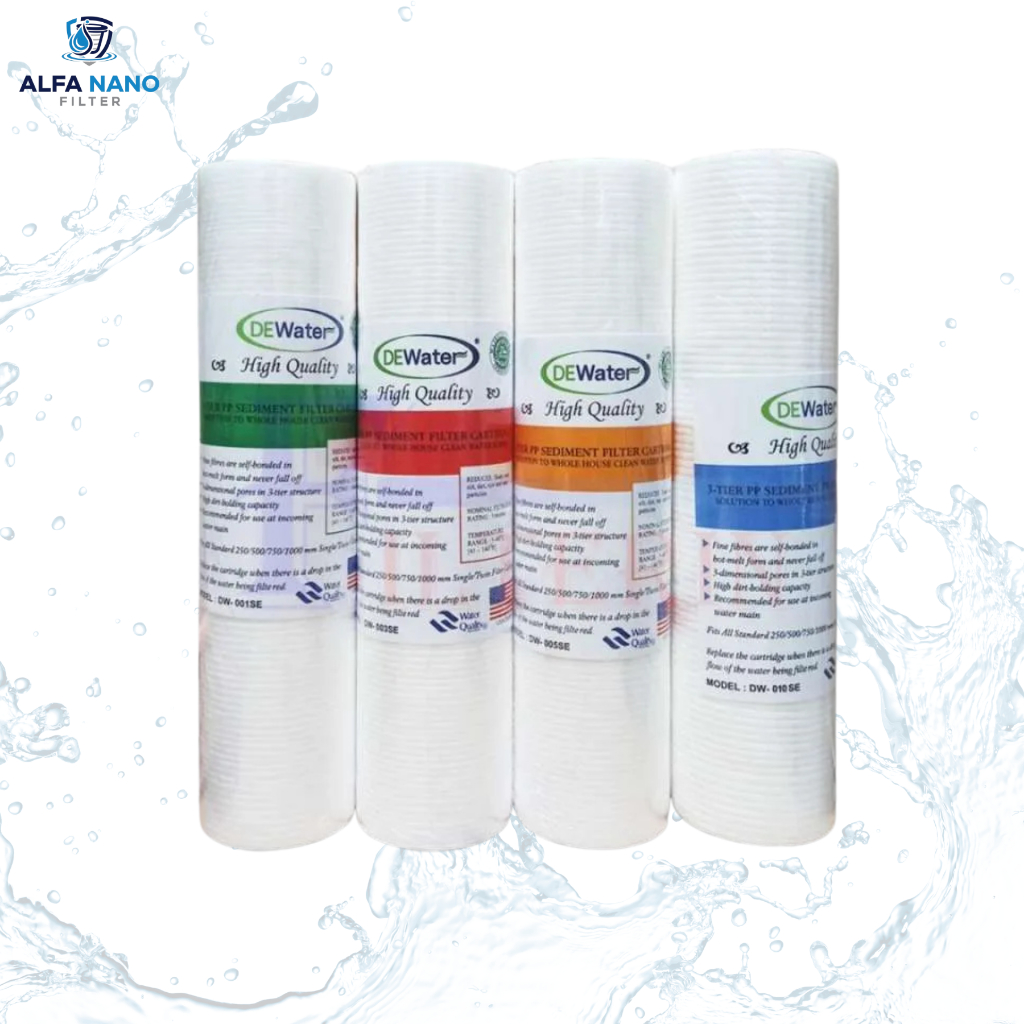 Jual CARTRIDGE FILTER AIR / WATER FILTER SPUN SEDIMENT FILTER 10 ...