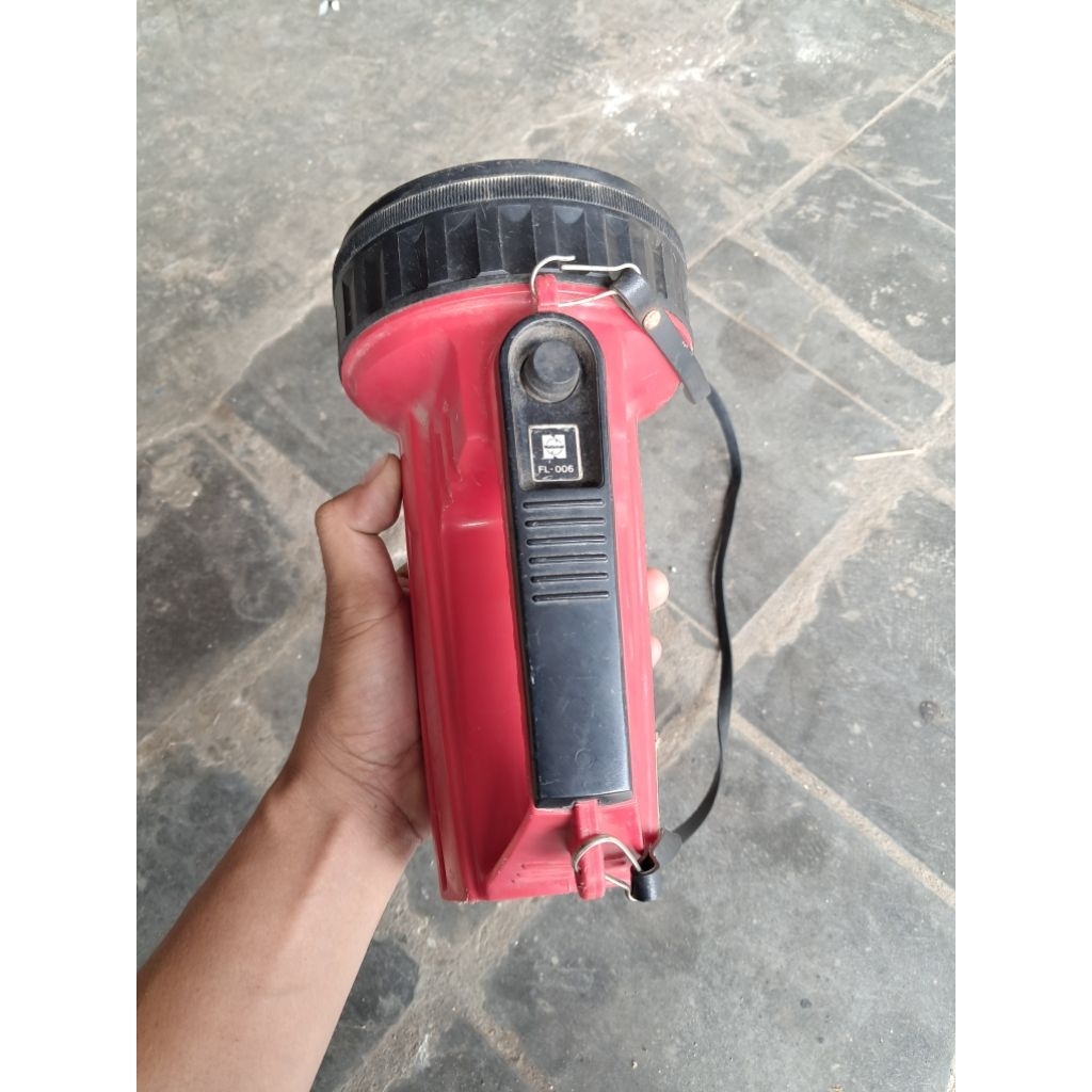 Jual Senter National besar jadul baterai | Shopee Indonesia
