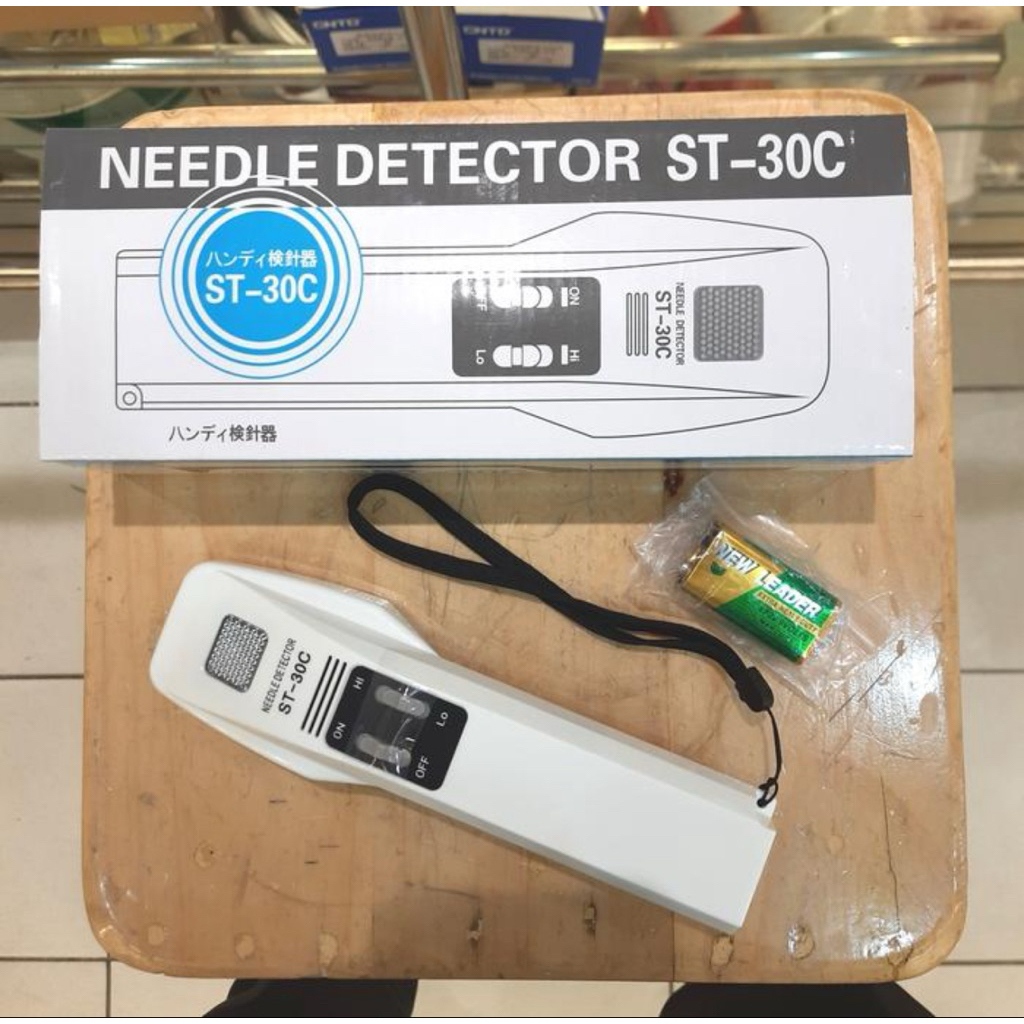 Jual Hand Needle Metal Detector ST-30C / Pendeteksi Jarum High ...