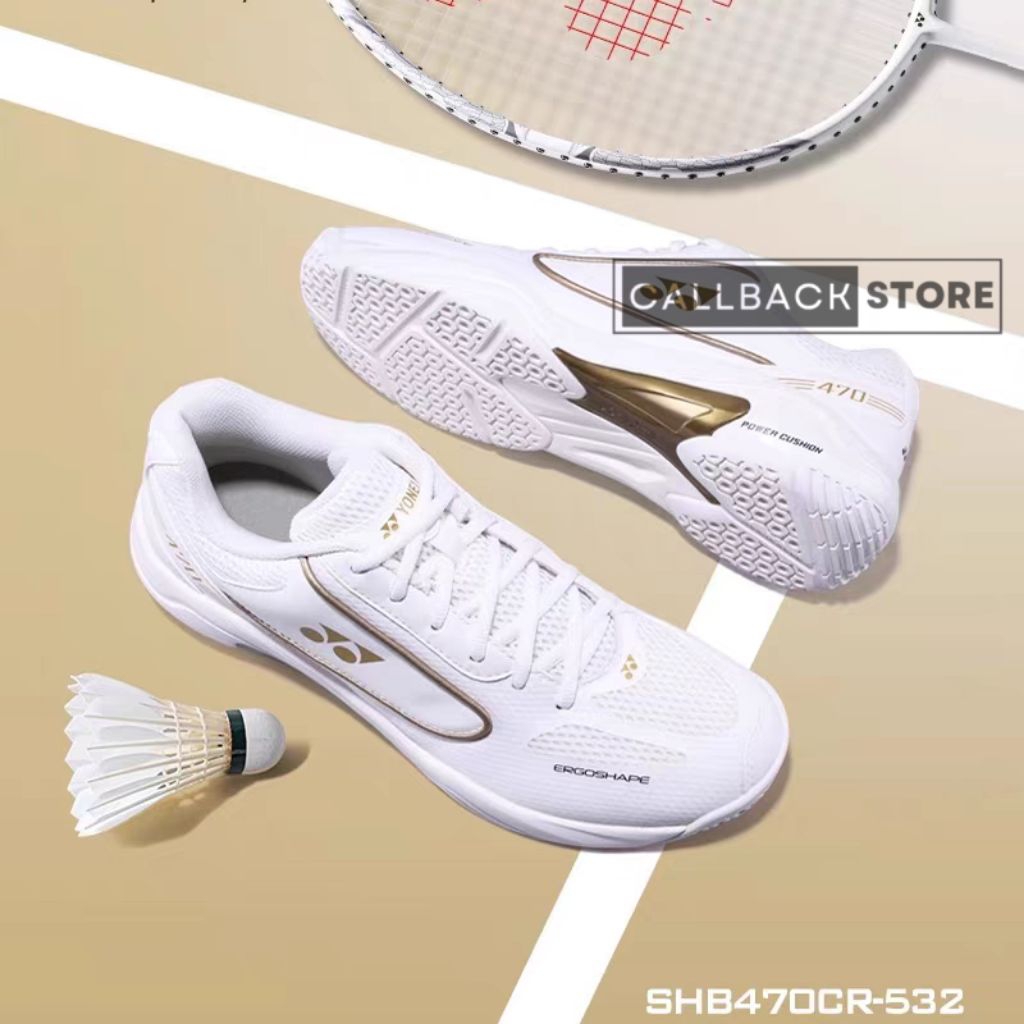Jual [Callback] Sepatu Olahraga Badminton Original New 2025 SHB470 ...