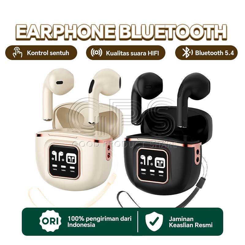 Jual 【0 Penundaan】TWS J55 Headphone Nirkabel Konduksi Tulang Olahraga Headset Bluetooth LED ...