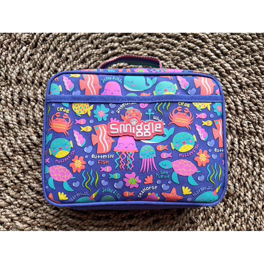 Jual Original Smiggle lunch bag under the sea (preloved original ...