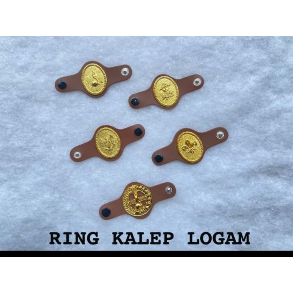 Jual ring kalep logam/ring kacu Pramuka/ring pembina pramuka per biji ...