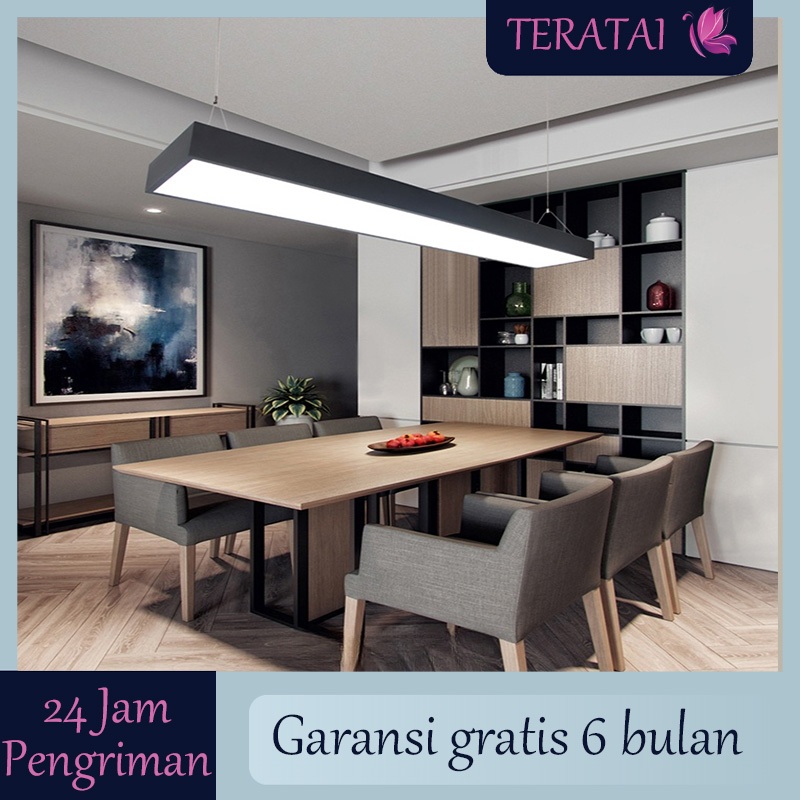 Jual Lampu Strip LED Panjang 120cm Lampu Panel Datar Kantor, Lampu ...