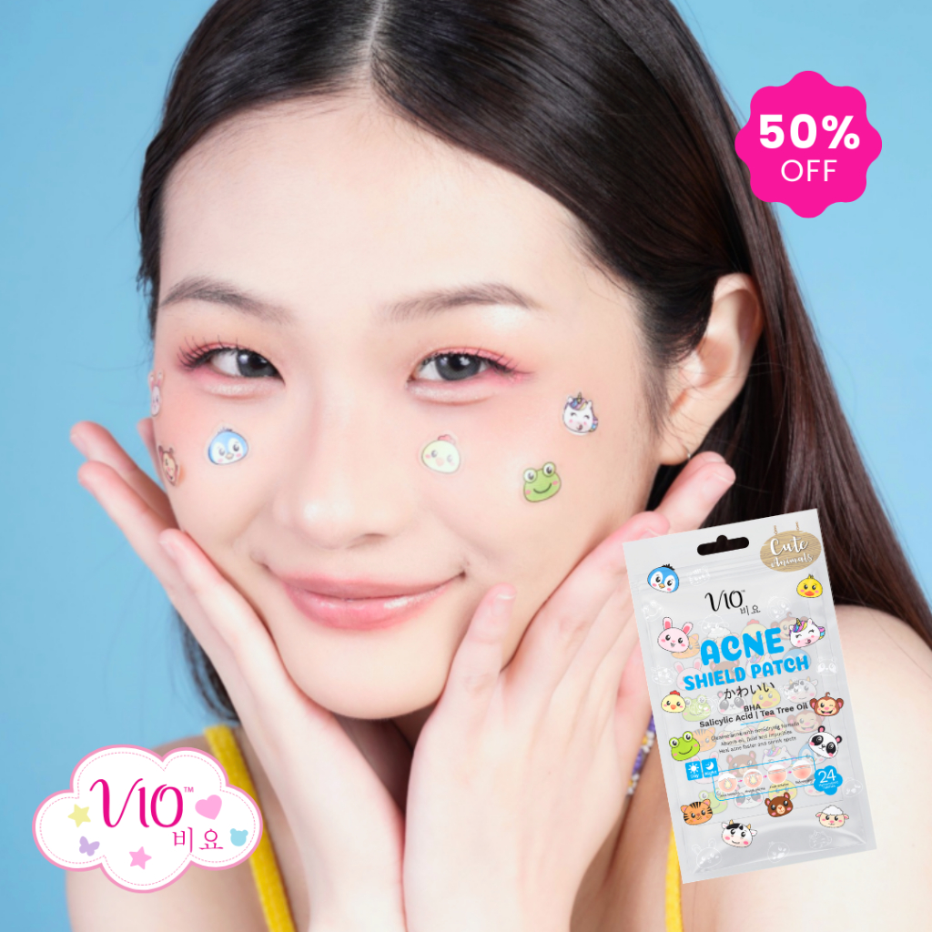 Jual Vio Acne Shield Patch Meow Meow -24 Patch patch berbentuk kucing ...