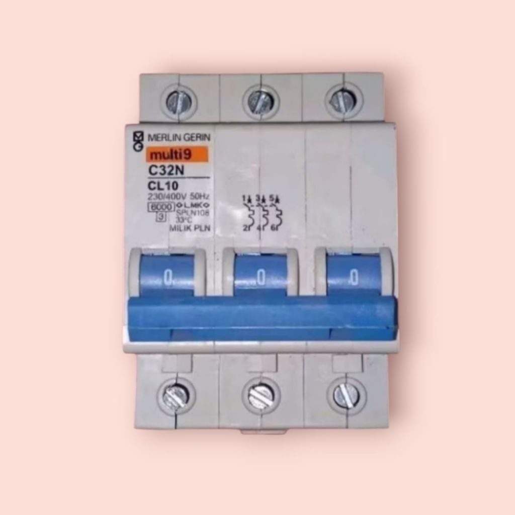 Jual MCB PLN MERLIN GERIN 3PHASE | Shopee Indonesia