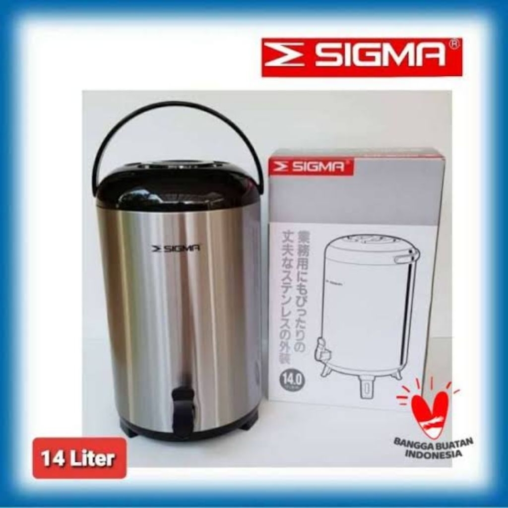 Jual JUMBO DISPENSER WATER JAR JUG DRINK SIGMA THERMOS TERMOS BESAR 14 ...