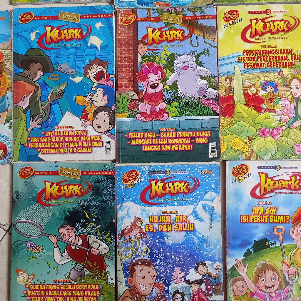 Jual Kuark Majalah Anak Banyak Edisi Cabutan | Shopee Indonesia