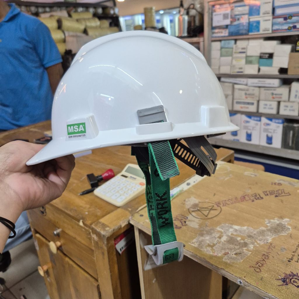 Jual HELM SAFETY MSA INNER BIASA + DAGU / HELM PROYEK MSA INNER BIASA ...