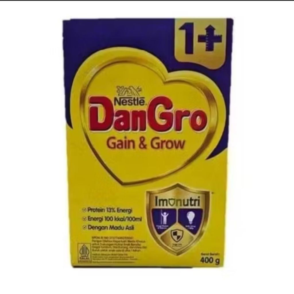 Jual Dangro Gain dan Grow 1+ susu untuk kejar tumbuh anak usia 1 ...