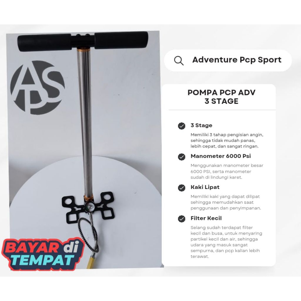 Jual Pompa Pcp New Adventure Super Lipat | Pompa Pcp Kaki Lipat | Pompa ...