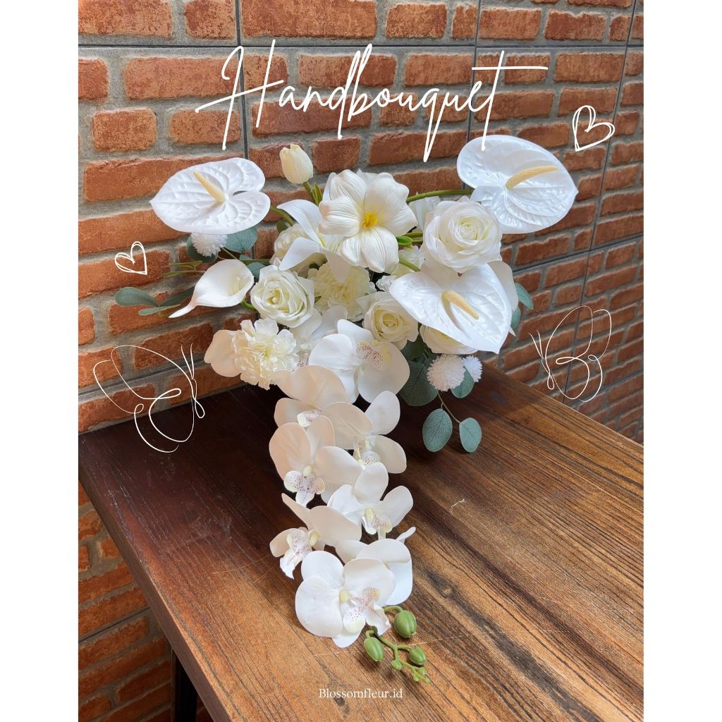 Jual Handbouquet Premium - Hand Buket Wedding Photoshoot Buket Tangan ...