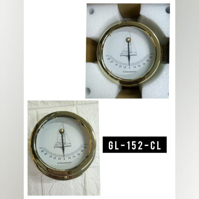 Jual Clinometer kuningan 5 inchi/ Klinometer / Inclinometer | Shopee ...