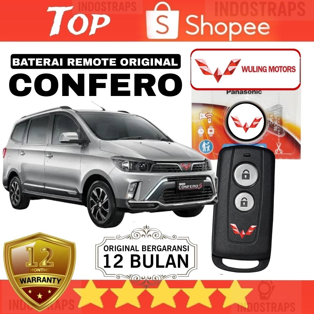 Jual Baterai remote mobil Wuling CONFERO original bergaransi 12 bulan ...