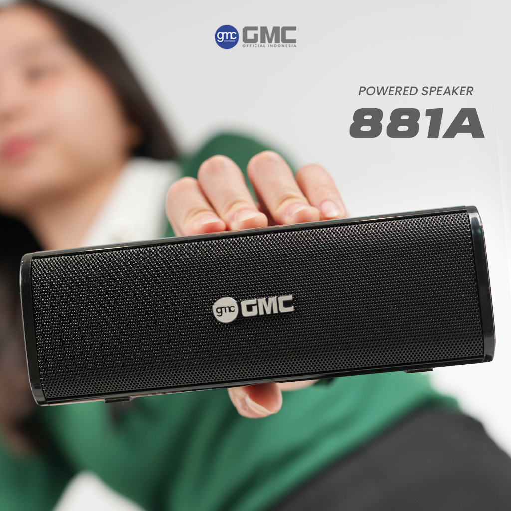 Jual GMC Speaker 881A - Speaker Bluetooth Portable - Bass Kencang, Suara Stereo, 15W | Shopee ...