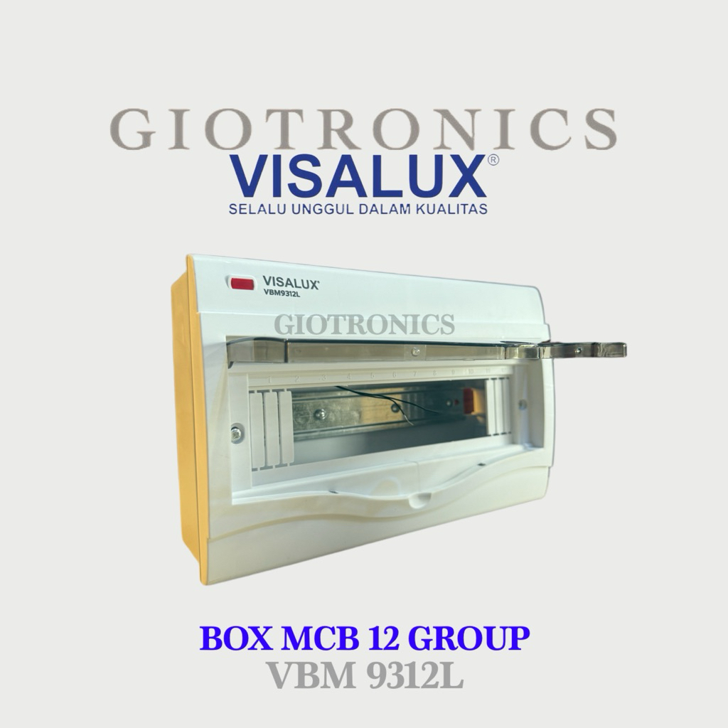Jual BOX MCB 12 GROUP (OB/IB) VISALUX KOTAK PENGAMAN 2 FUNGSI | Shopee ...