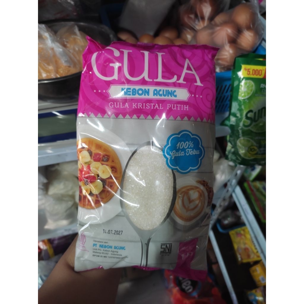 Jual gula KBA pink 1kg | Shopee Indonesia