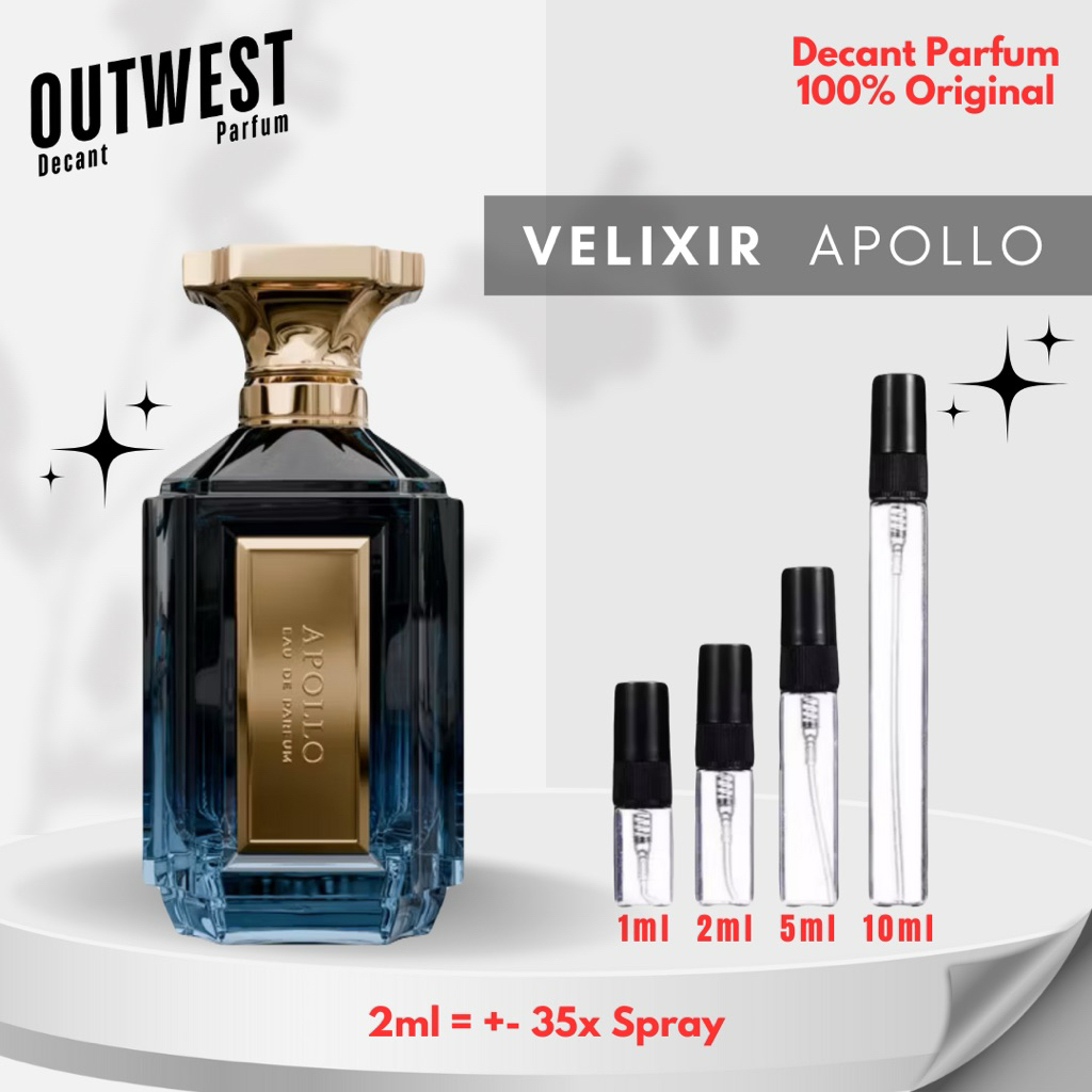 Jual Decant Parfum Velixir Apollo EDP for Unisex | Shopee Indonesia