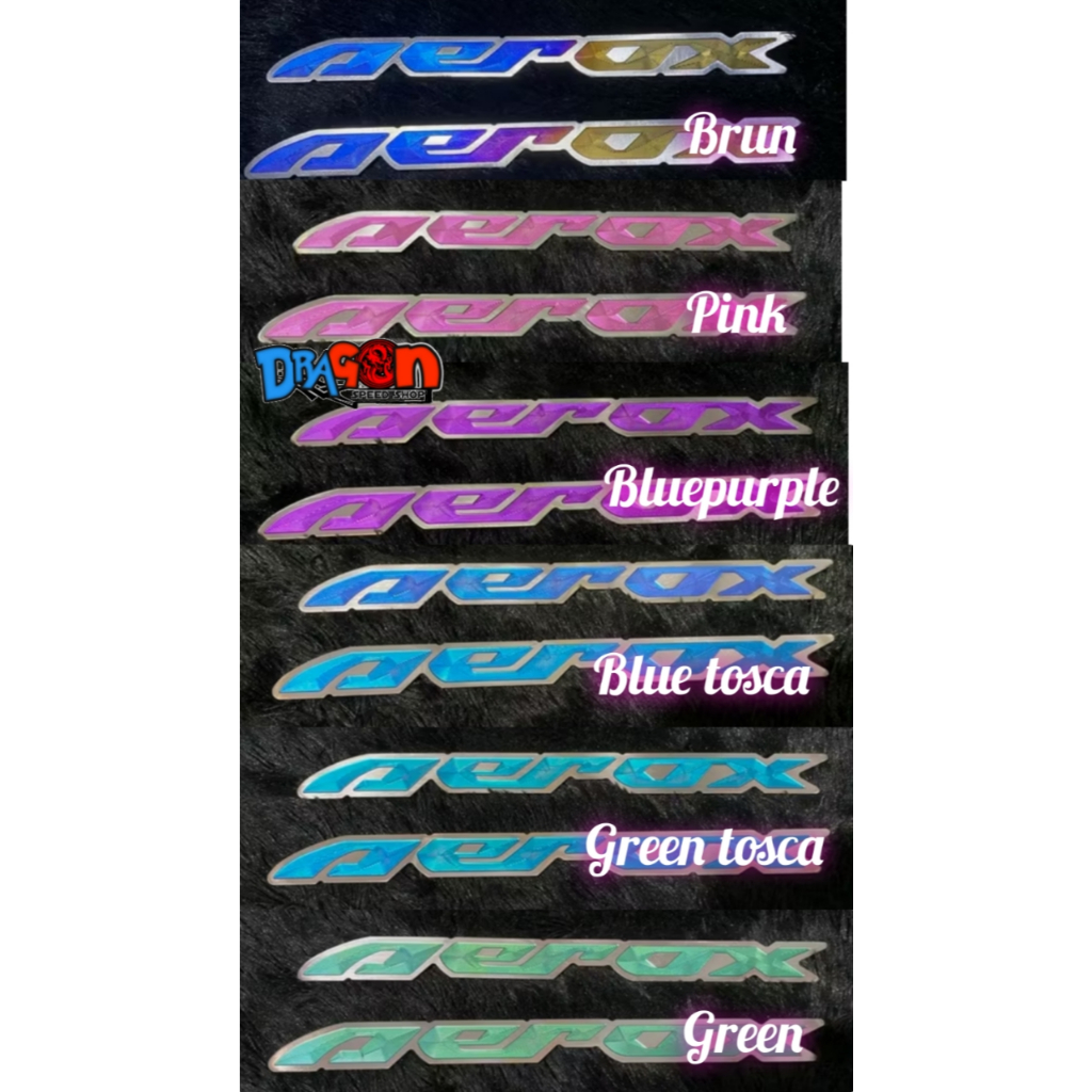 Jual Emblem logo titanium aerox 155 gr5 original titanium vietnam ...
