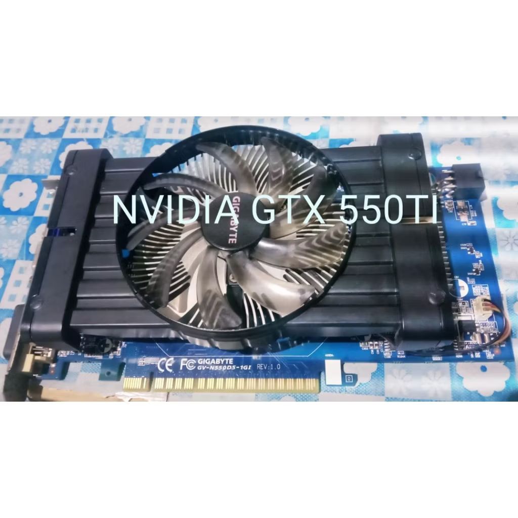 Jual VGA NVIDIA GTX 550 Ti 1G 192bit DDR5 | Shopee Indonesia
